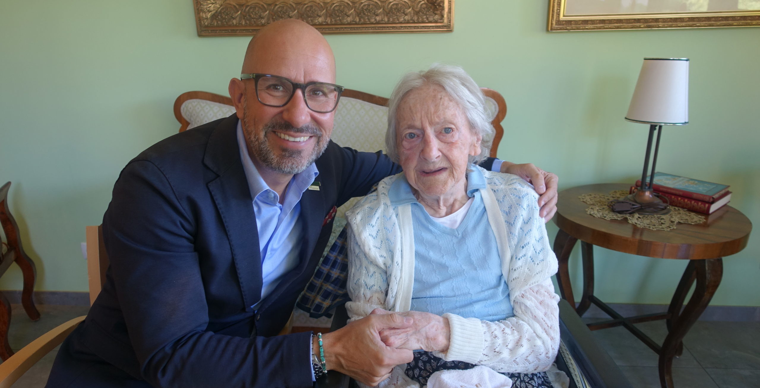 Geburtstagsgratulation Anna Kogler (102) - Newsroom der Stadt Leibnitz