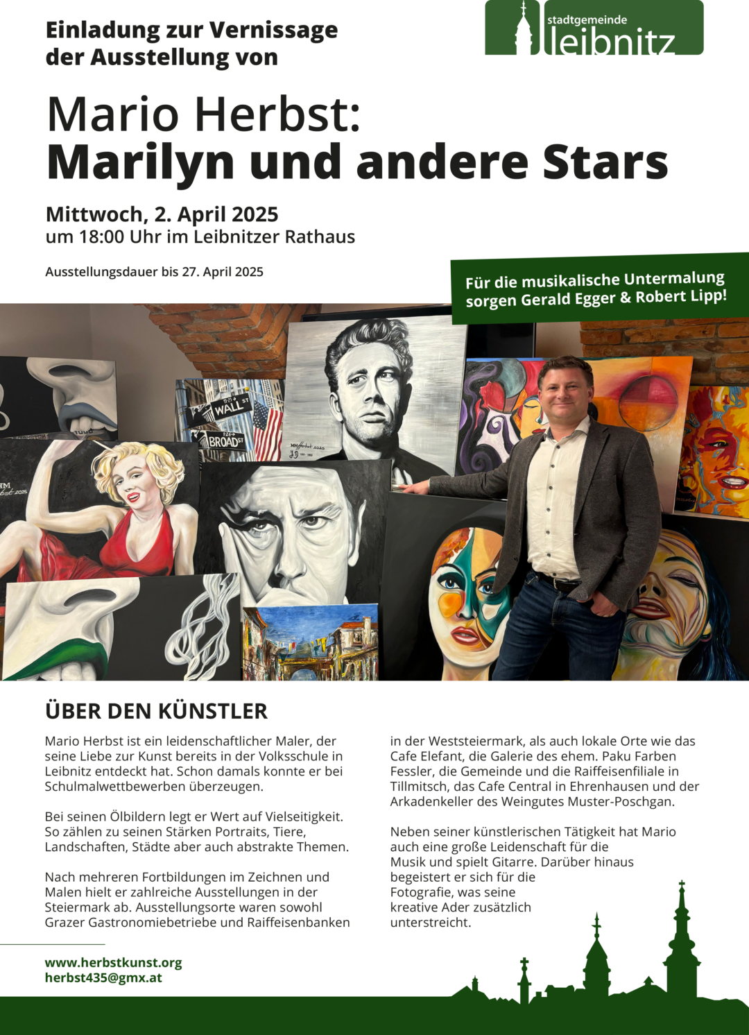 Vernissage von Mario Herbst: "Marilyn und andere Stars" - Newsroom der ...