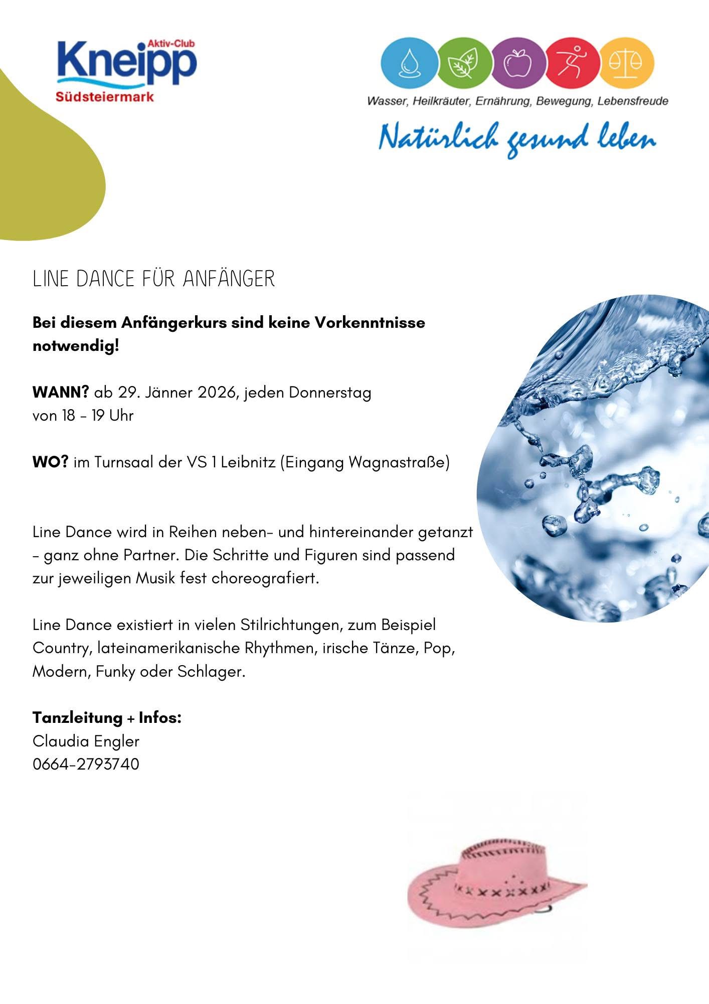 Line Dance Kurs für Anfänger - Newsroom der Stadt Leibnitz