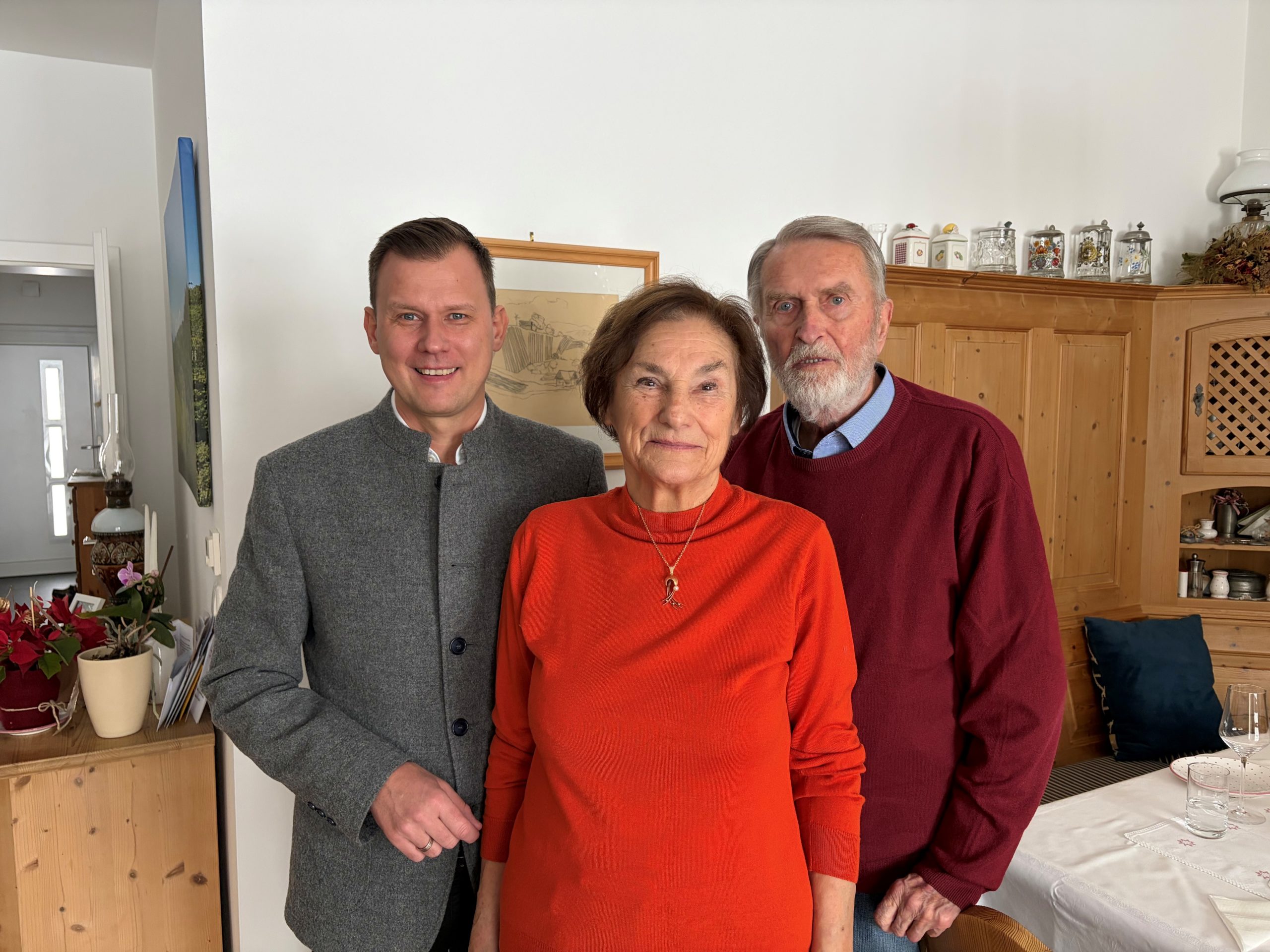 Geburtstagsgratulation Robert Müller (85) - Newsroom der Stadt Leibnitz